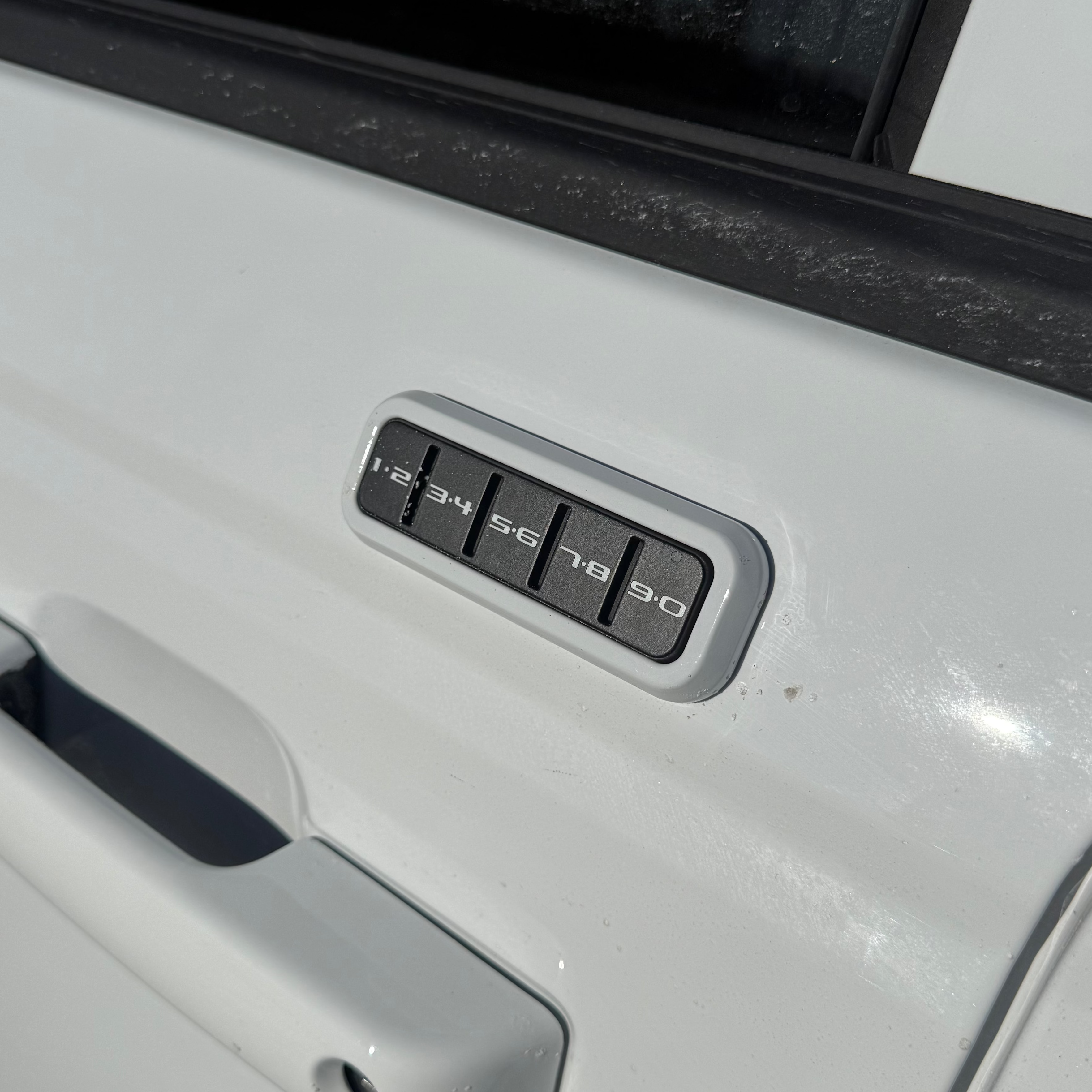 Ford Keyless Entry Pad W/ Painted Surround